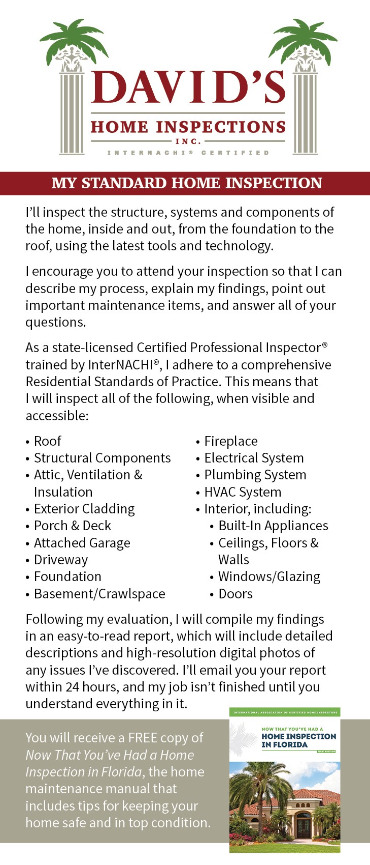 Pricing – Home Inspector, Home Inspections, Port Charlotte, Punta Gorda ...